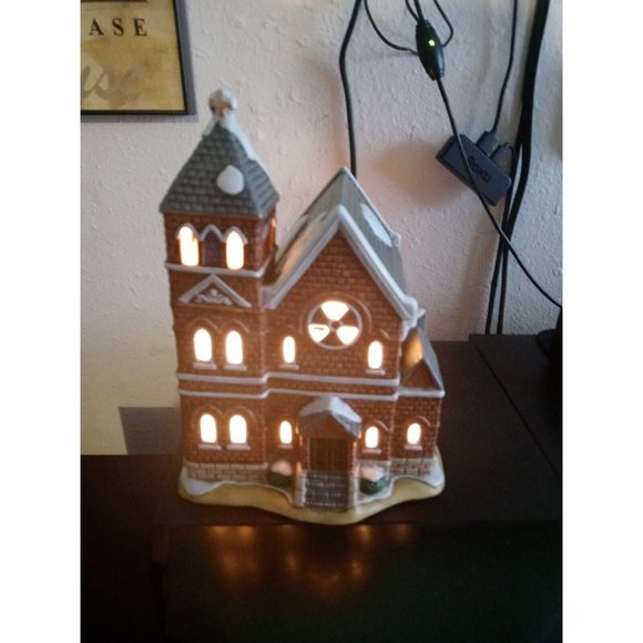 Lefton | Holiday | Vintage Lefton Light Up Christmas Colonial Village ...